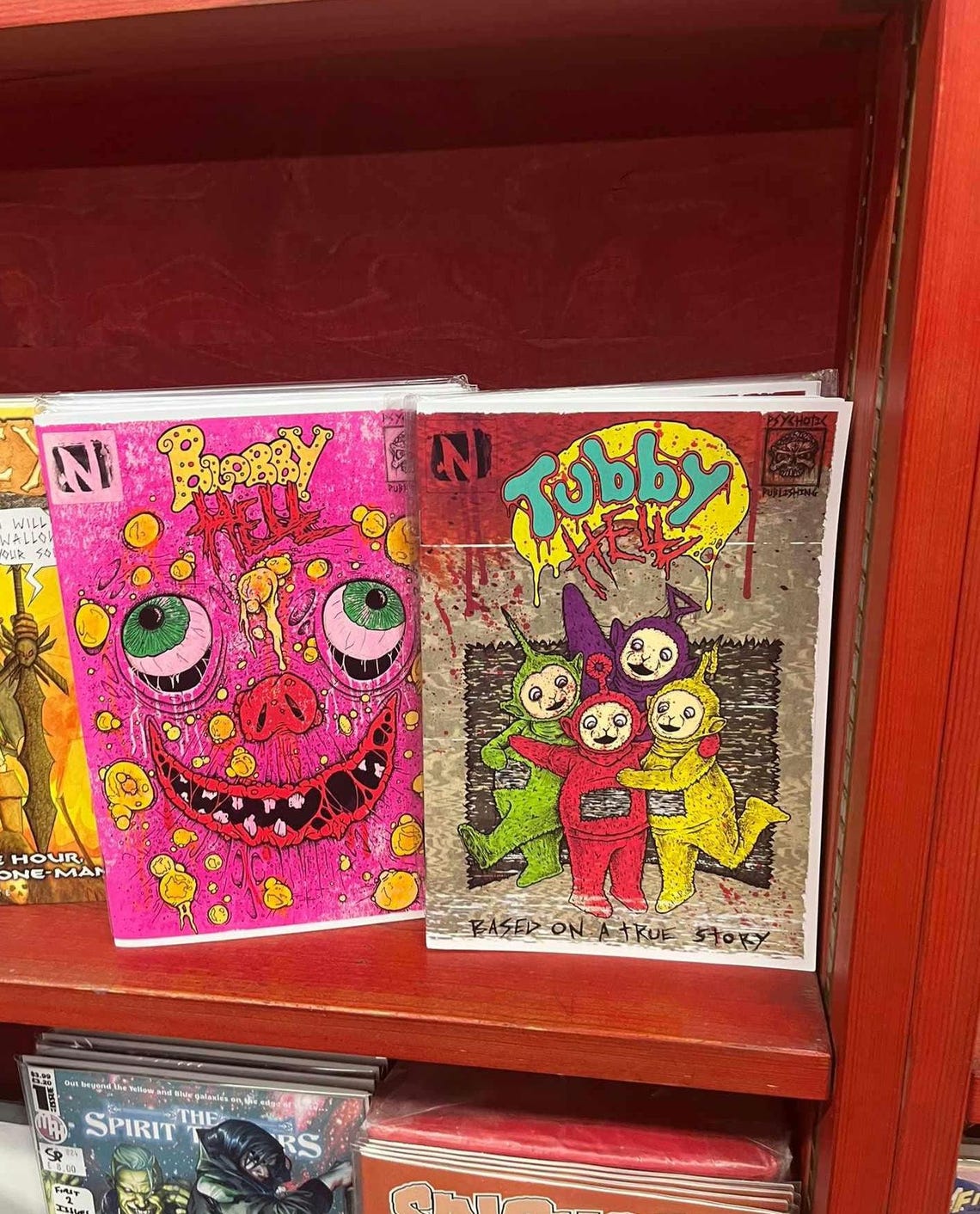 BLOBBY HELL: A Blobby Horror Comic Anthology - Etsy