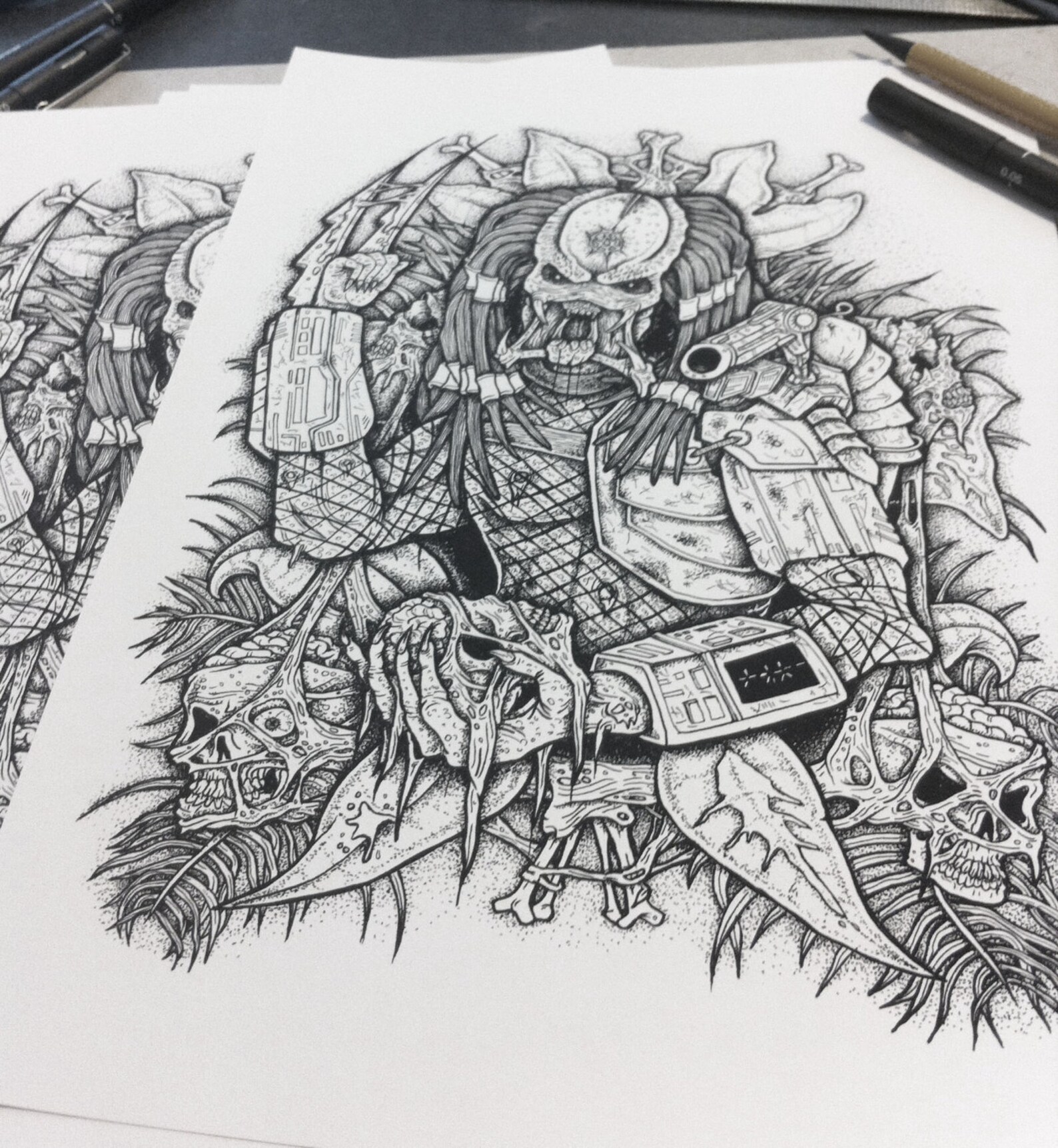 Alien Versus Predator Art Prints - Etsy