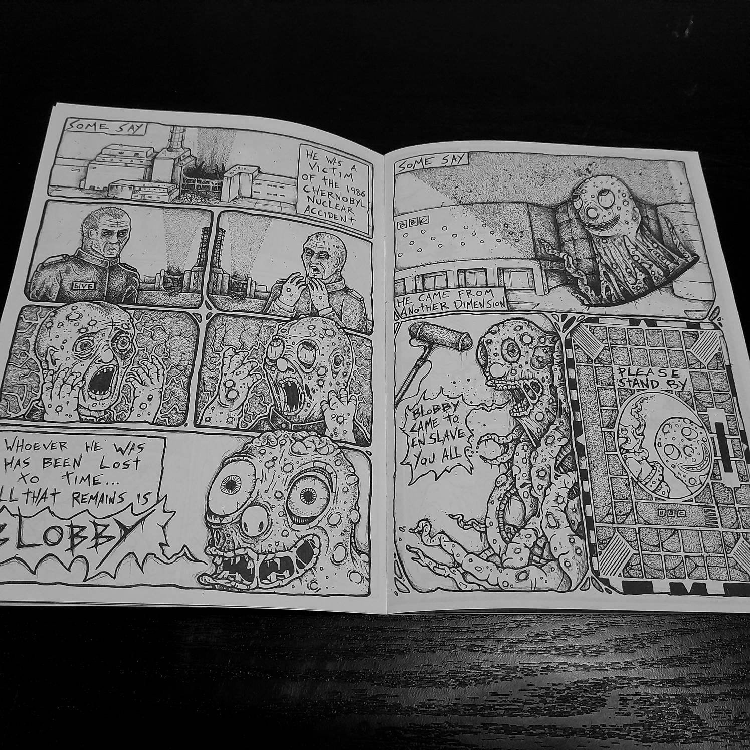BLOBBY HELL: A Blobby Horror Comic Anthology - Etsy