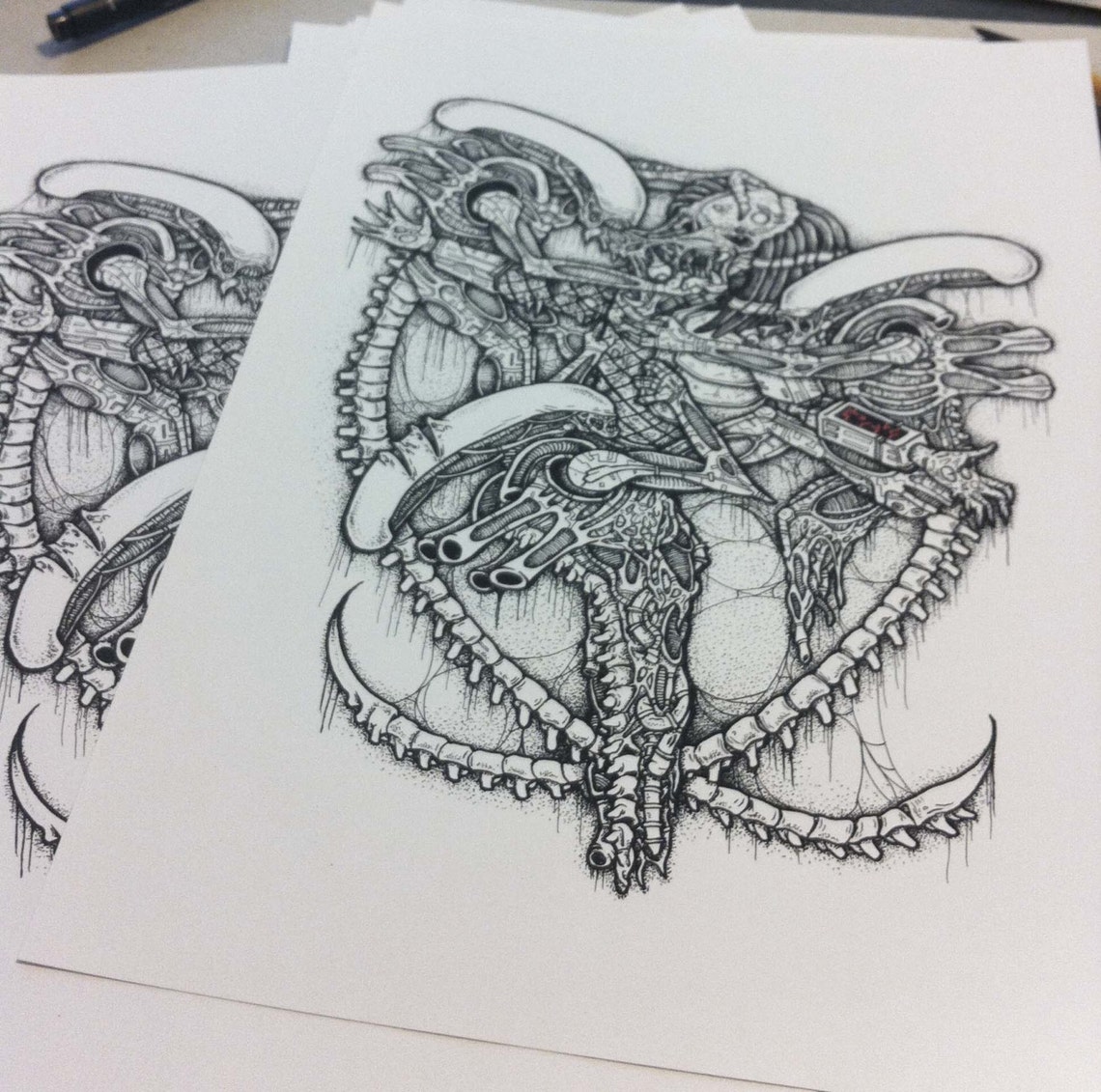 Alien Versus Predator Art Prints - Etsy