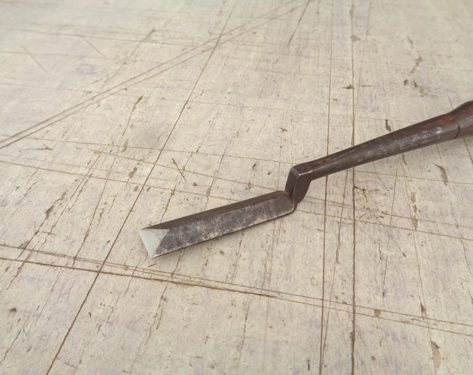 11mm Long Kote Nomi Trowel Japanese Neck Chisel Vintage 80s Good ...