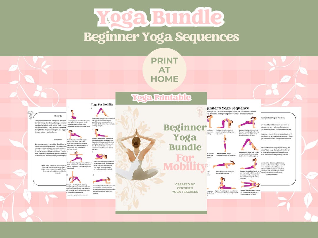 Beginner Mobility Bundle PDF Download, Yoga Mobility Sequences for Busy ...