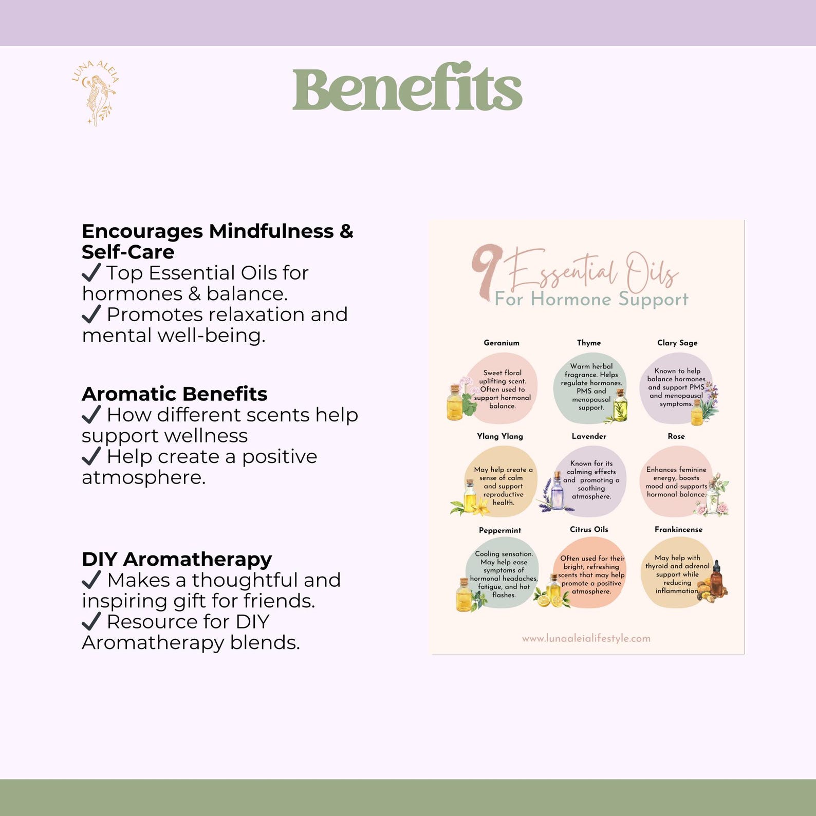 Hormone Support Essential Oils Guide, Aromatherapy & Wellness Resource ...