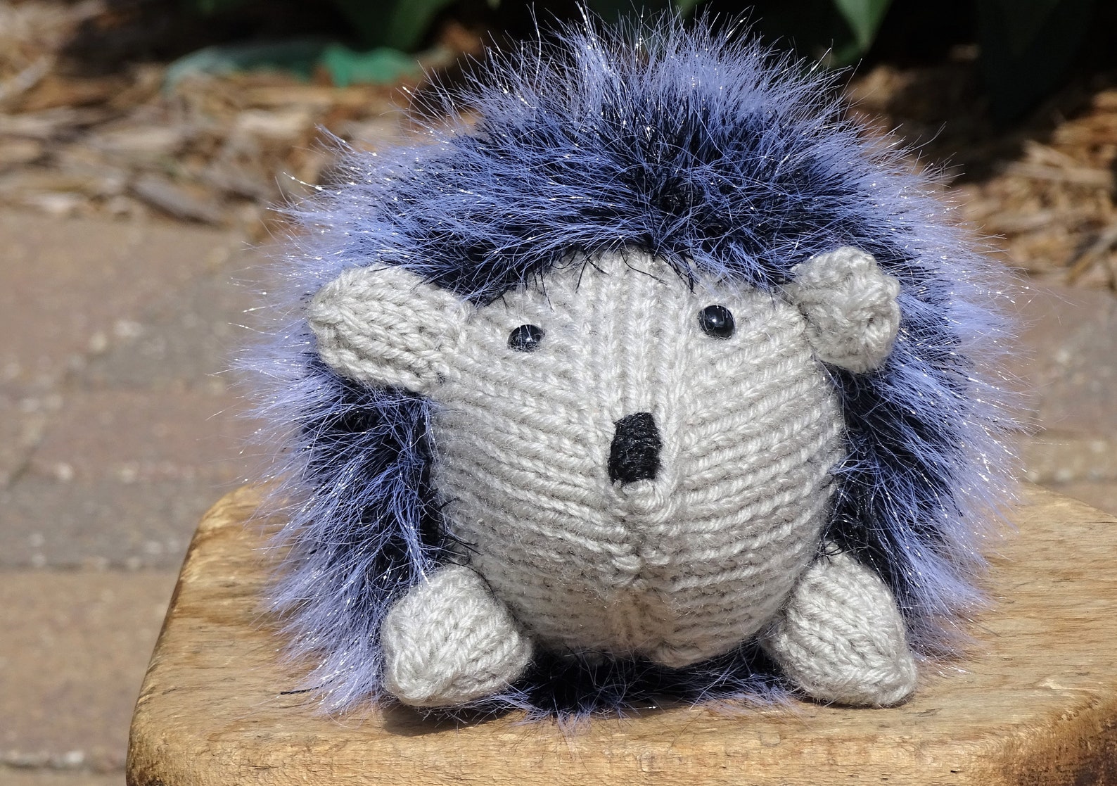 Hedgehog Stuffed Animal Toy Knitted Hedgehog Hand Knitted - Etsy