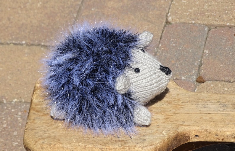 Hedgehog Stuffed Animal Toy Knitted Hedgehog Hand Knitted - Etsy
