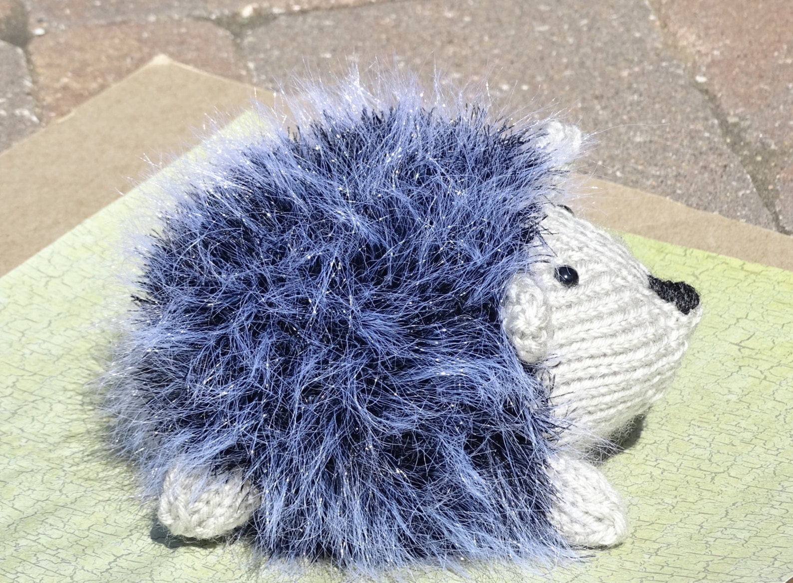 Hedgehog Stuffed Animal Toy Knitted Hedgehog Hand Knitted | Etsy