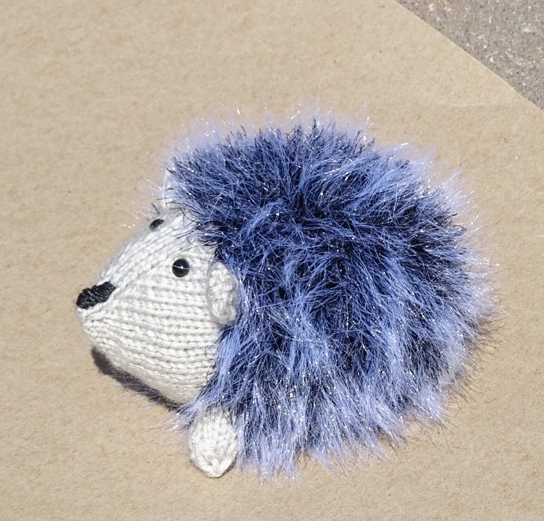 Hedgehog Stuffed Animal Toy Knitted Hedgehog Hand Knitted | Etsy