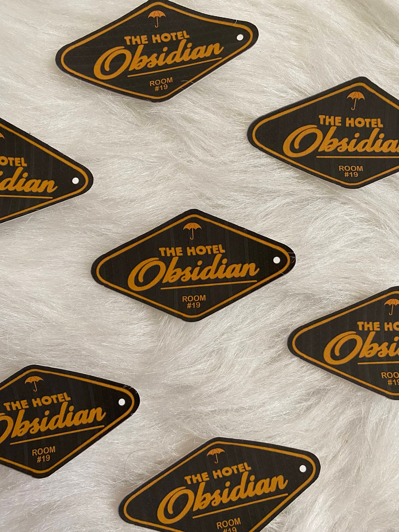 The Umbrella Academy Hotel Obsidian Room Key Sticker - Etsy