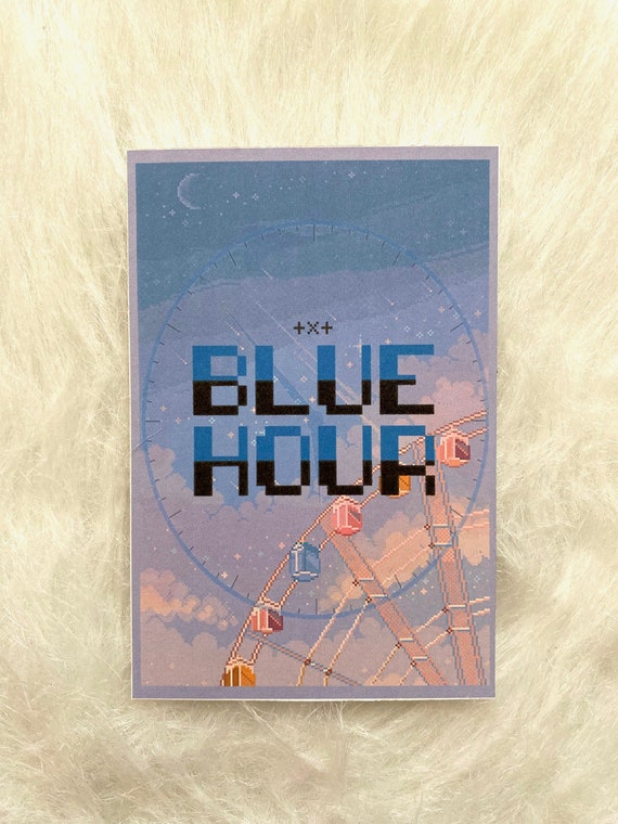 Blue Hour Kpop Art Print - Etsy