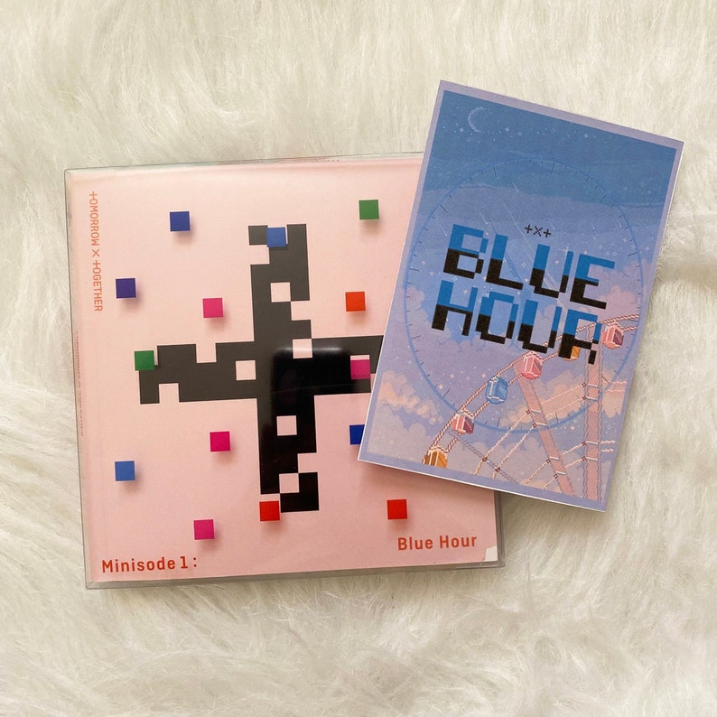 Blue Hour Kpop Art Print - Etsy