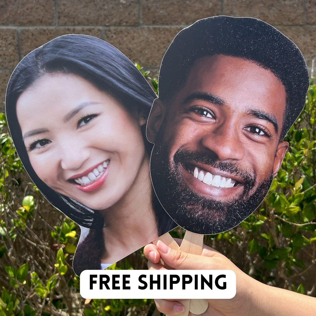 Custom Face on a Stick: Personalized Party Favor - Etsy