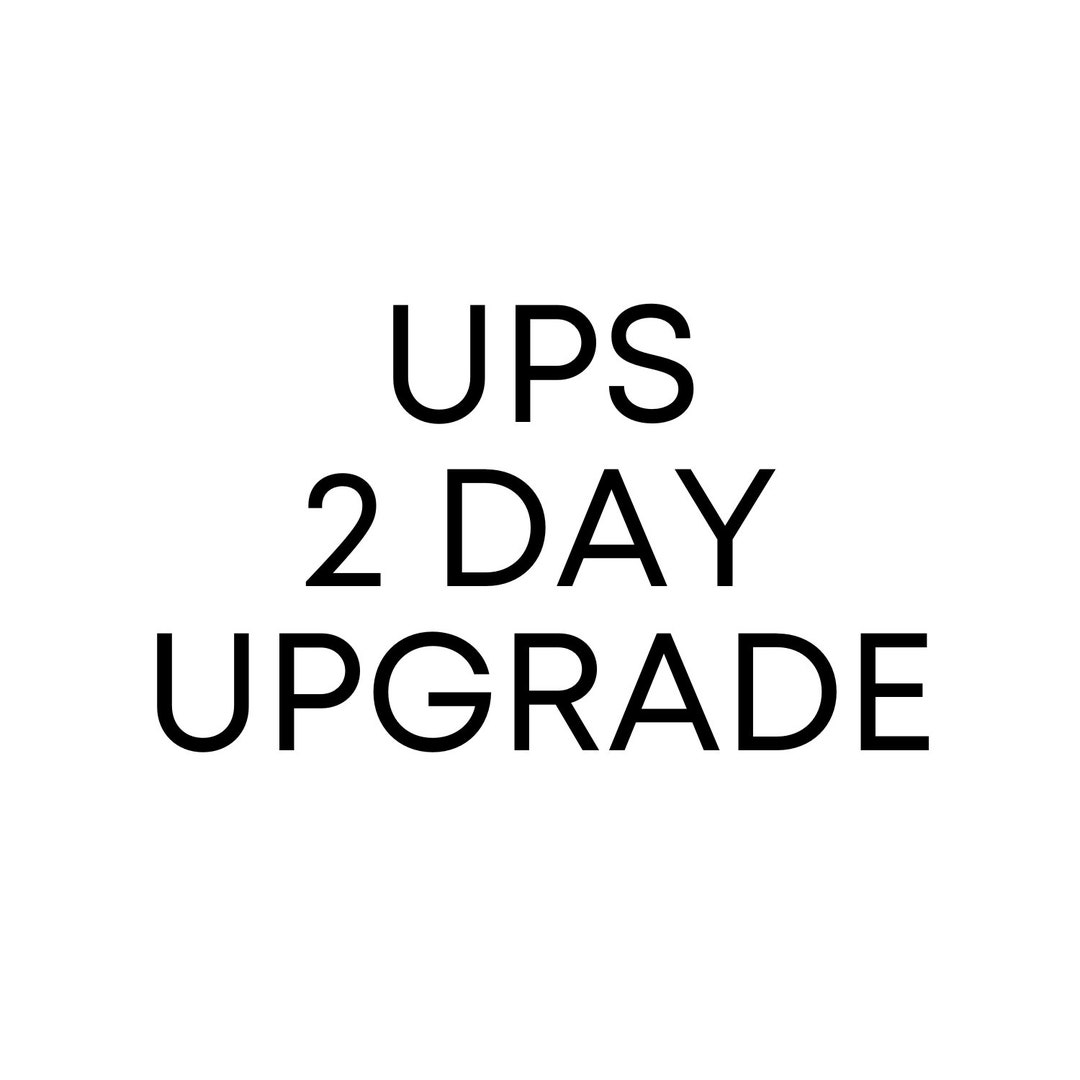 UPS 2 Day Shipping Upgrade - Etsy