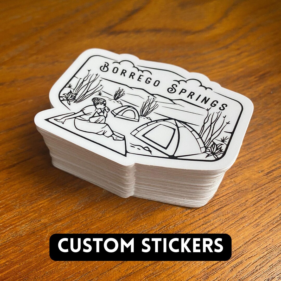 Custom Cut Vinyl Stickers With Your Own Design - Etsy