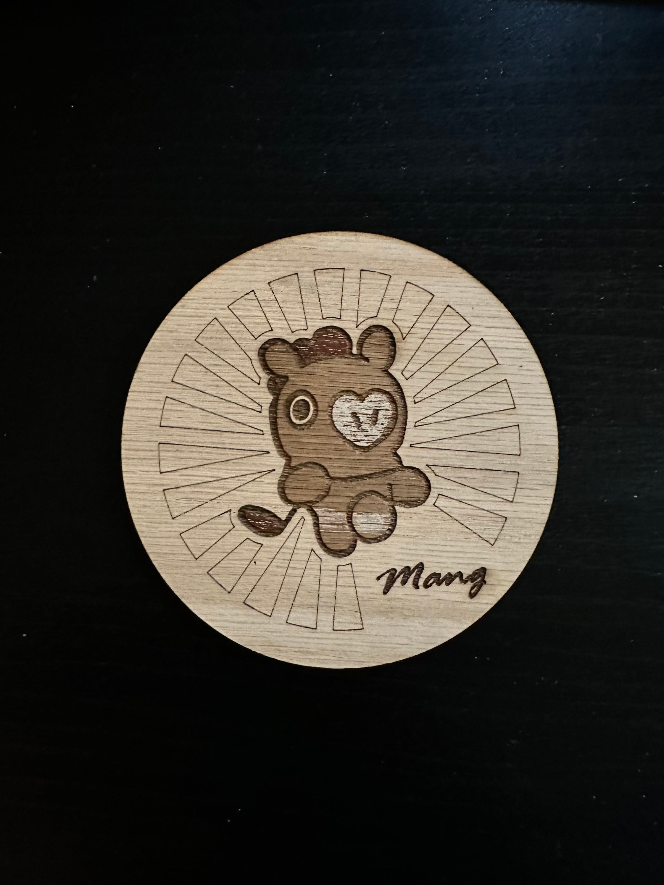 Bt21 Wooden Coasters - Etsy