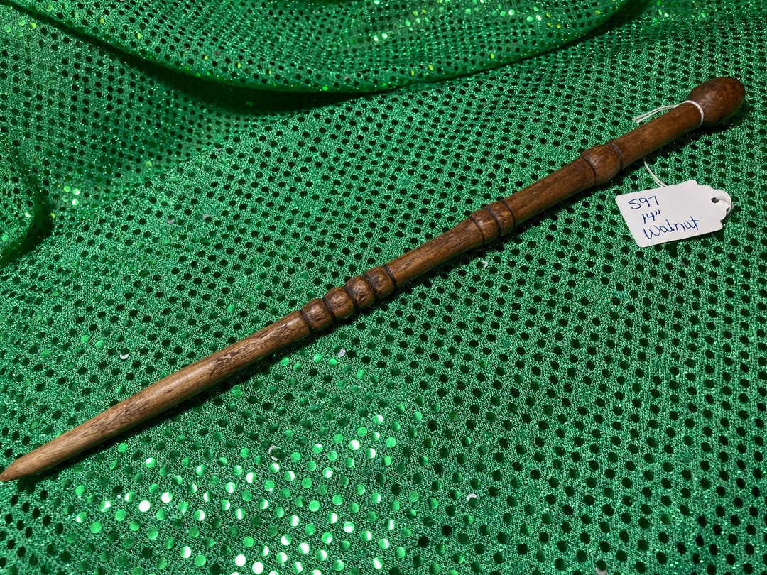 Wand #597, Magic Wand, Wizard Wand, Hand Turned Wand, Hand Turn ...