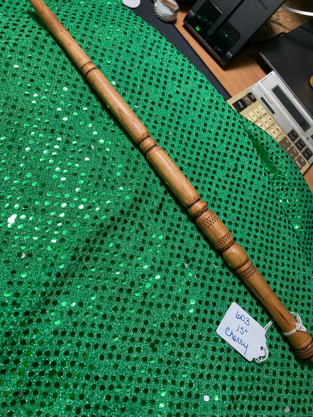 Wand 603, Magic Wand, Wizard Wand, Hand Turned Wand, Hand Turn Hardwood ...