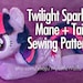 Fluttershy Mane Tail Sewing Pattern - Etsy