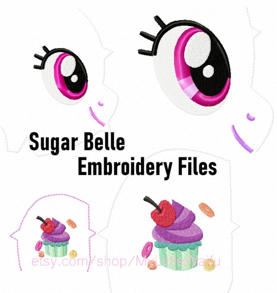 DIY Sugar Belle Eye and Cutie Mark Beanie and Large Embriodery - Etsy DIY Sugar Belle Eye and Cutie Mark Beanie and Large Embriodery - Etsy