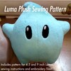 DIY Super Mario Boo Plush Sewing Pattern 6in Size BEGINNER - Etsy