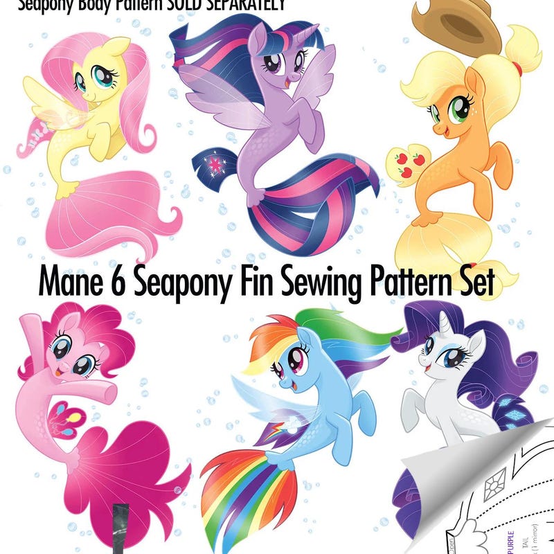 Mlp Seapony - Etsy