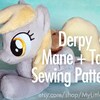 Fluttershy Mane Tail Sewing Pattern - Etsy