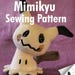 DIY Mi Mi Kyu Sewing Pattern - Embroidery Files Included - Etsy Canada