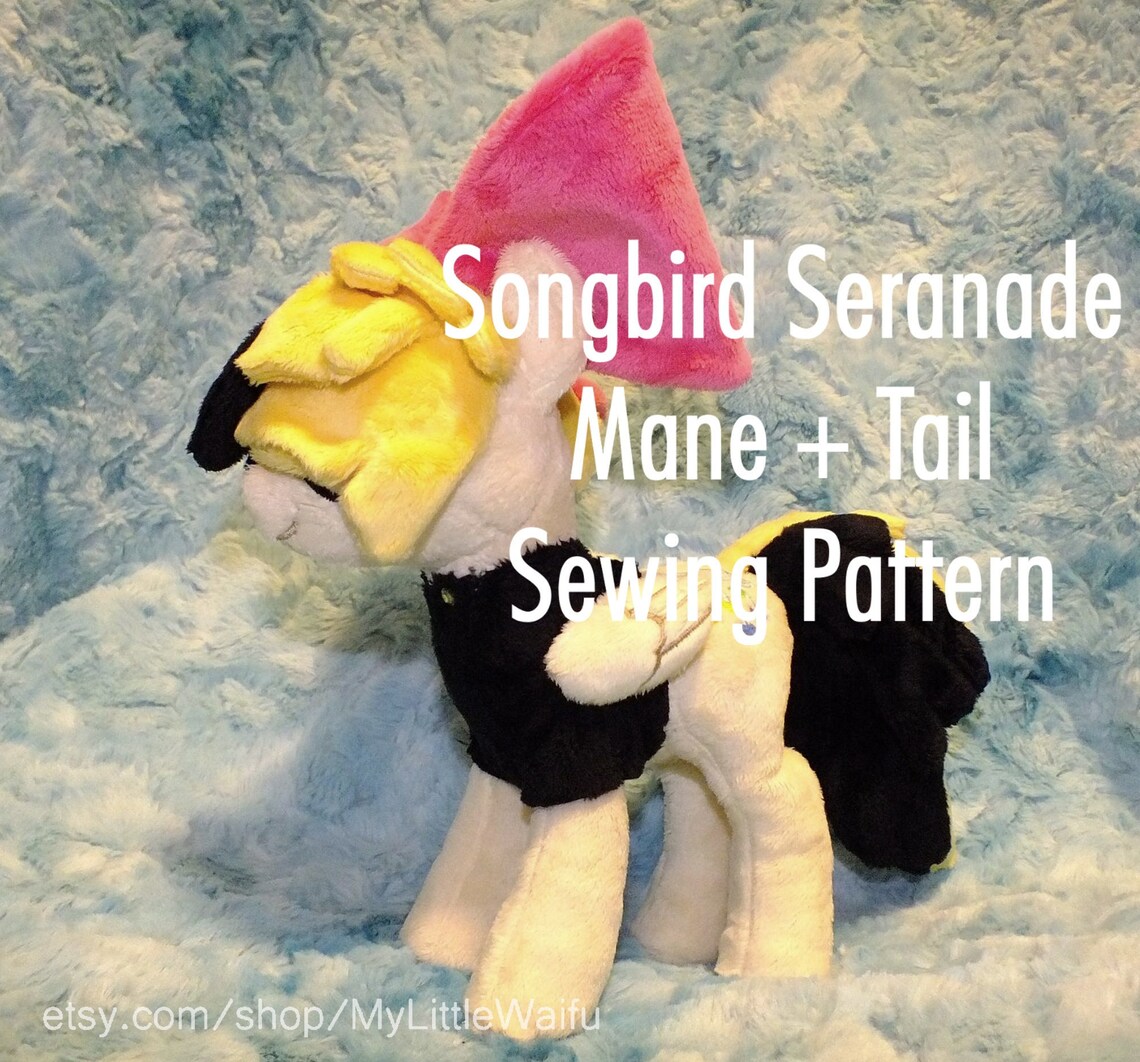 Songbird Seranade Mane + Tail Sewing Pattern - Etsy