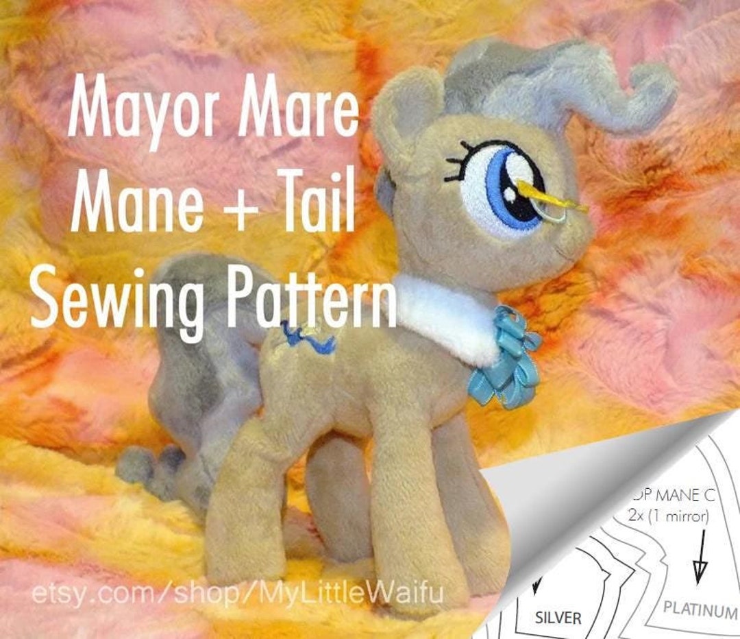 Mayor Mare Mane + Tail Sewing Pattern - Etsy