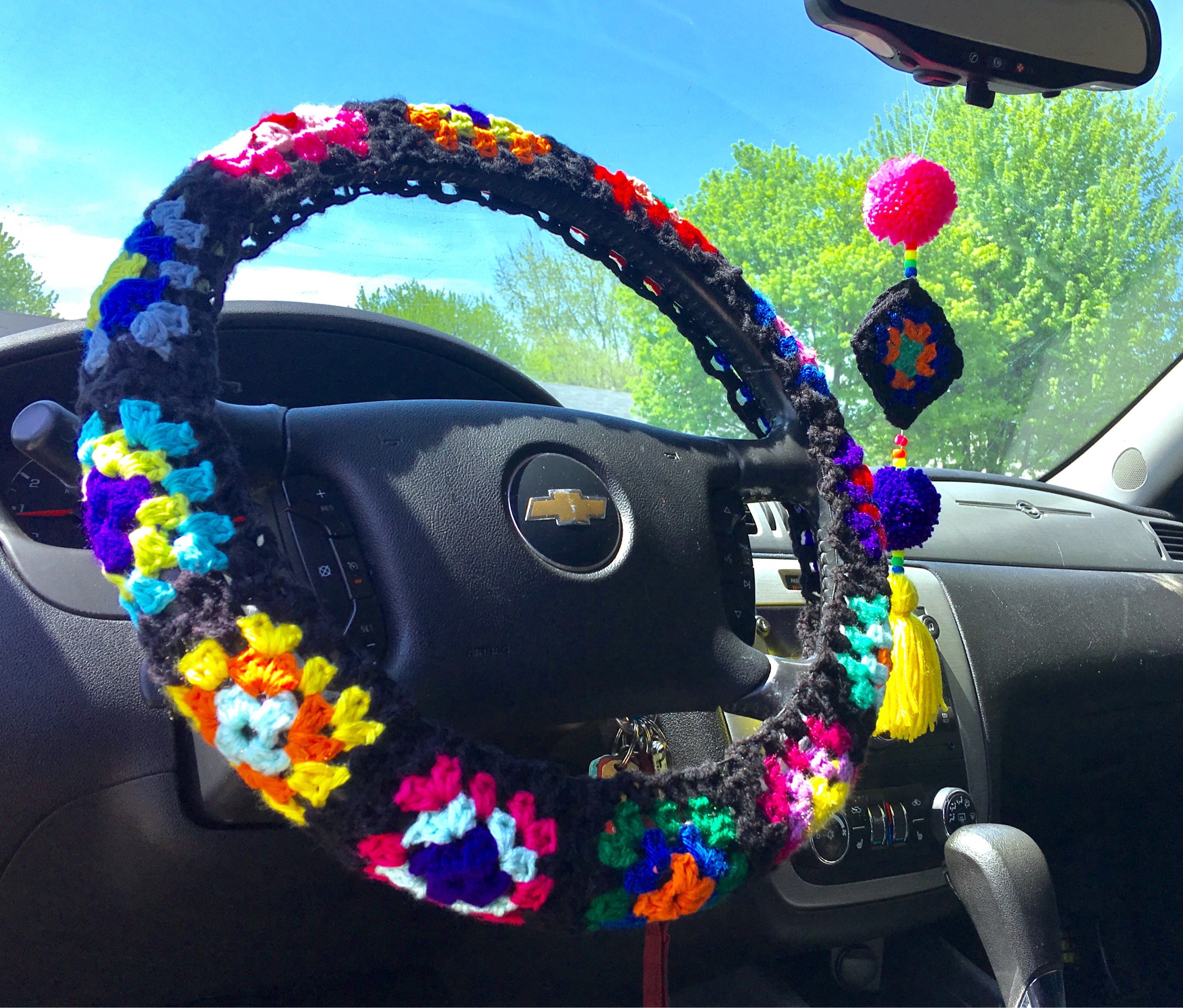 Hippie car wheel cover store