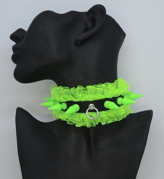 Xtrem Neon Green Collar | Etsy