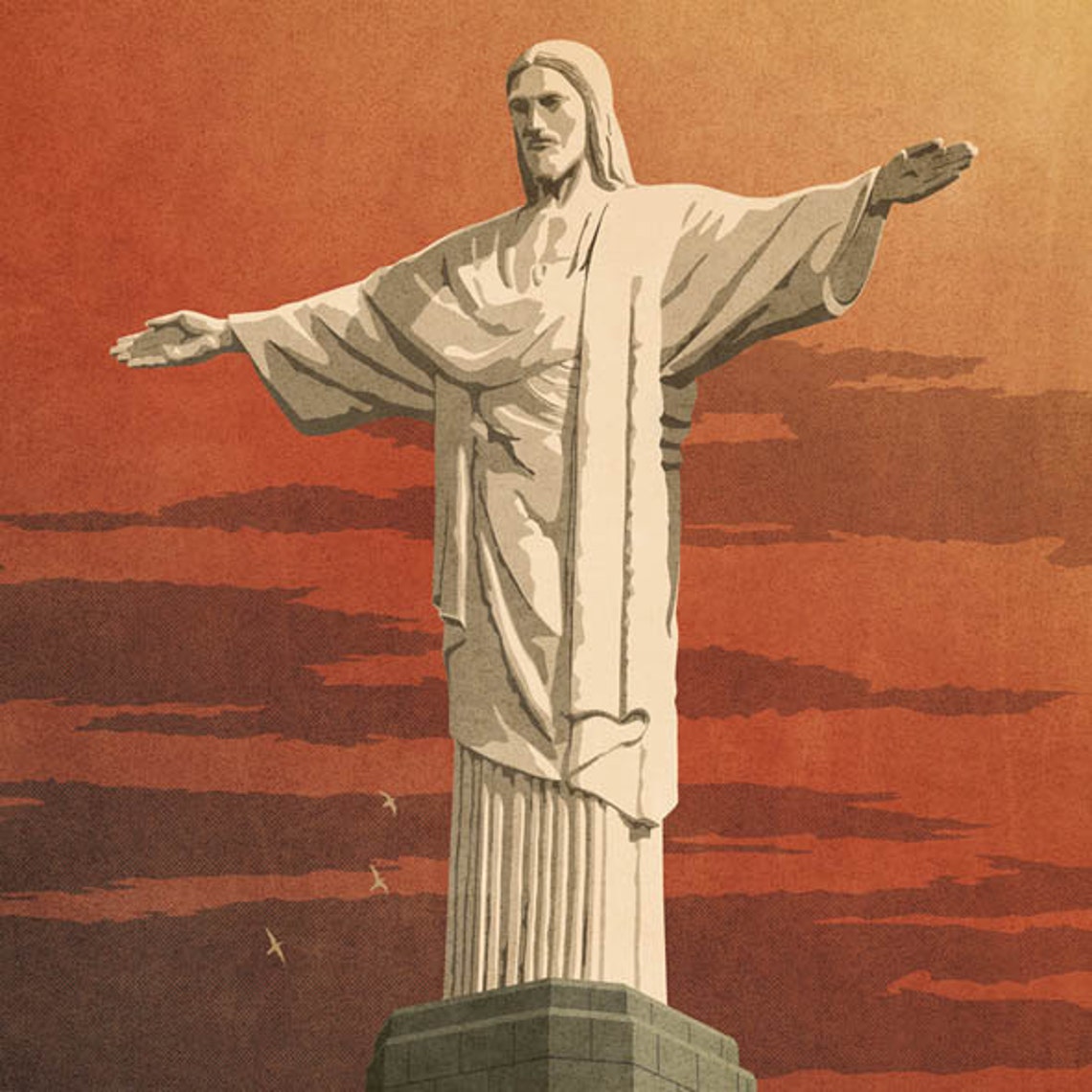 Christ the Redeemer Rio de Janeiro Brasil Brazil Cristo | Etsy