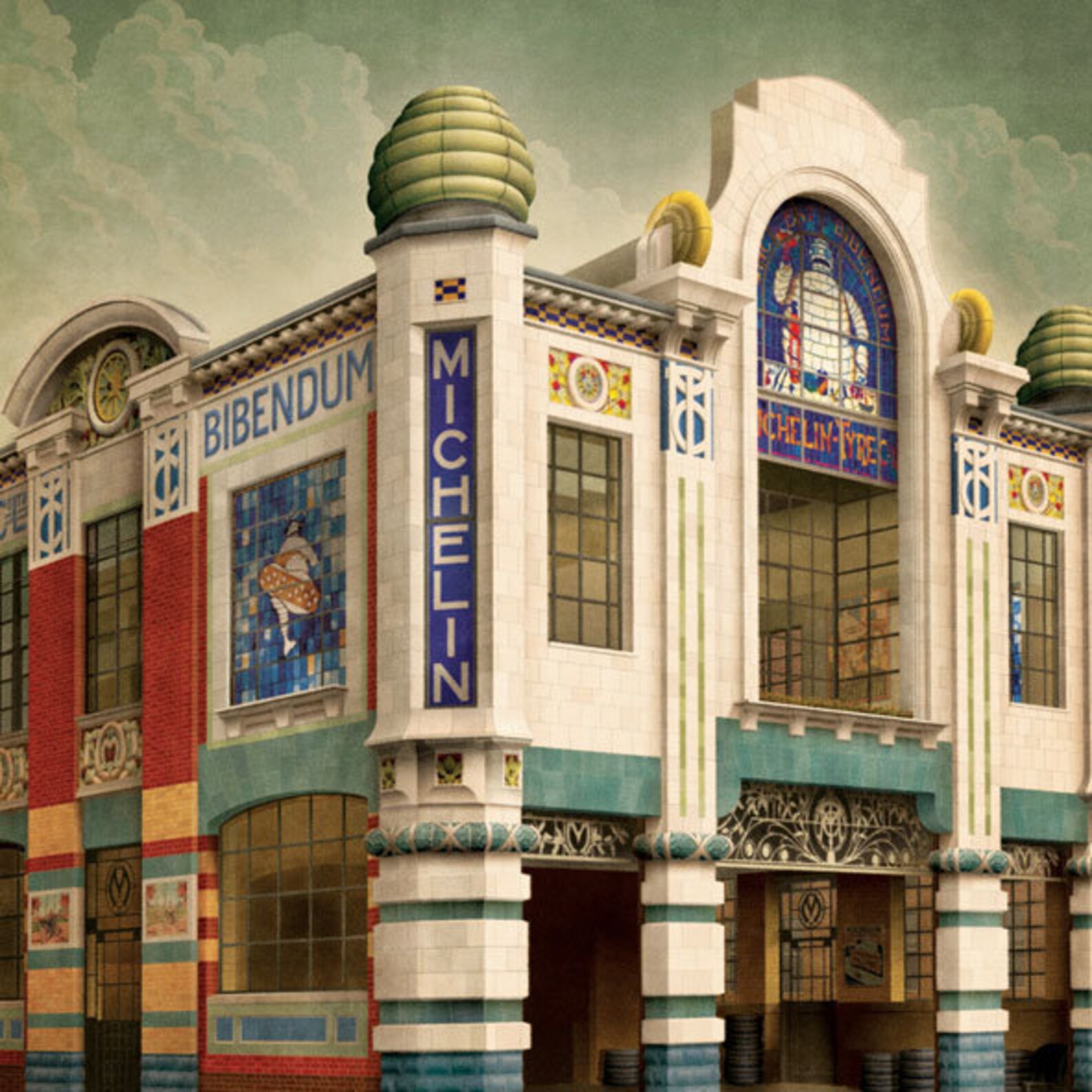 Michelin House. London. Chelsea. Art Nouveau Building - Etsy
