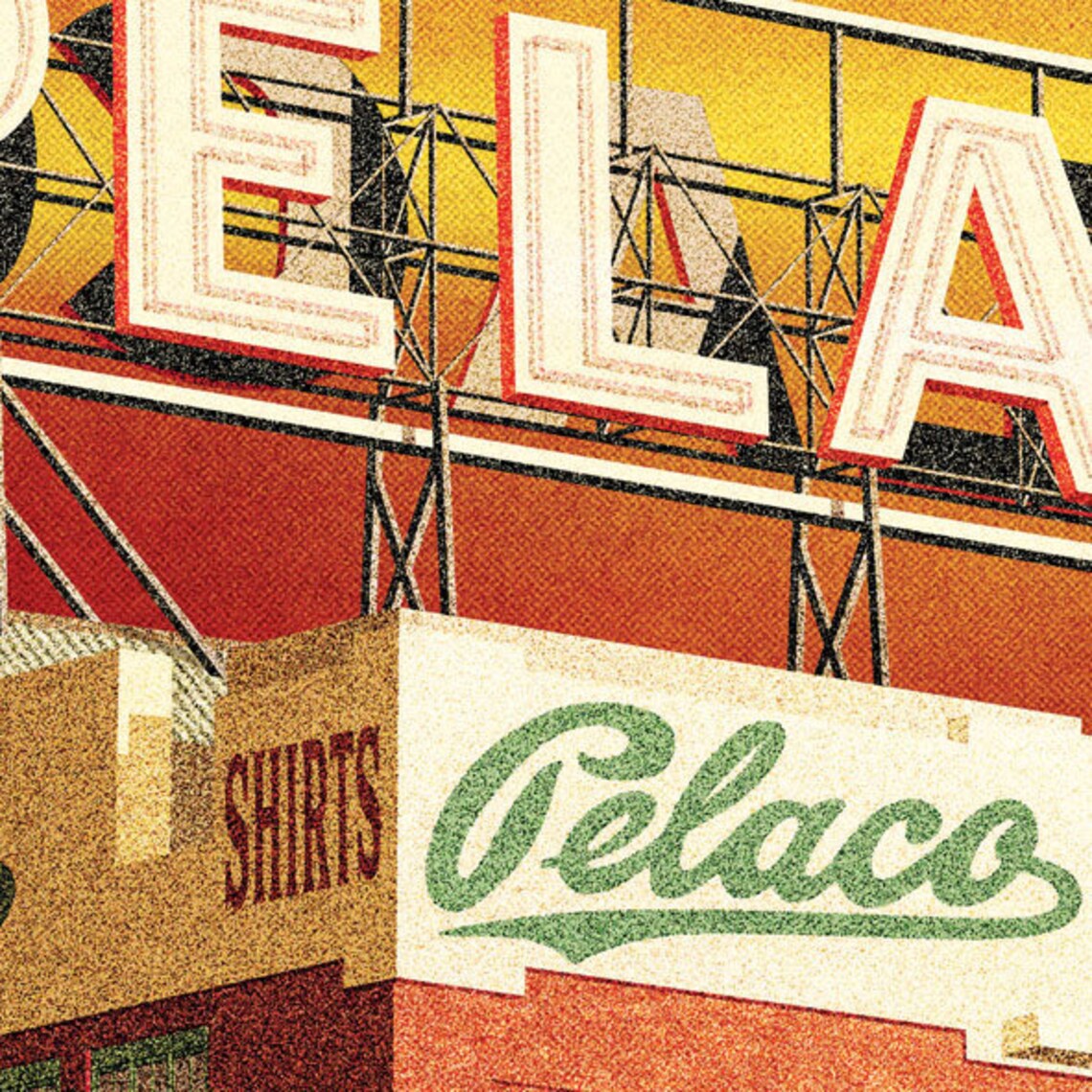 Pelaco Sign. Pelaco Building. Melbourne Australia Print. | Etsy