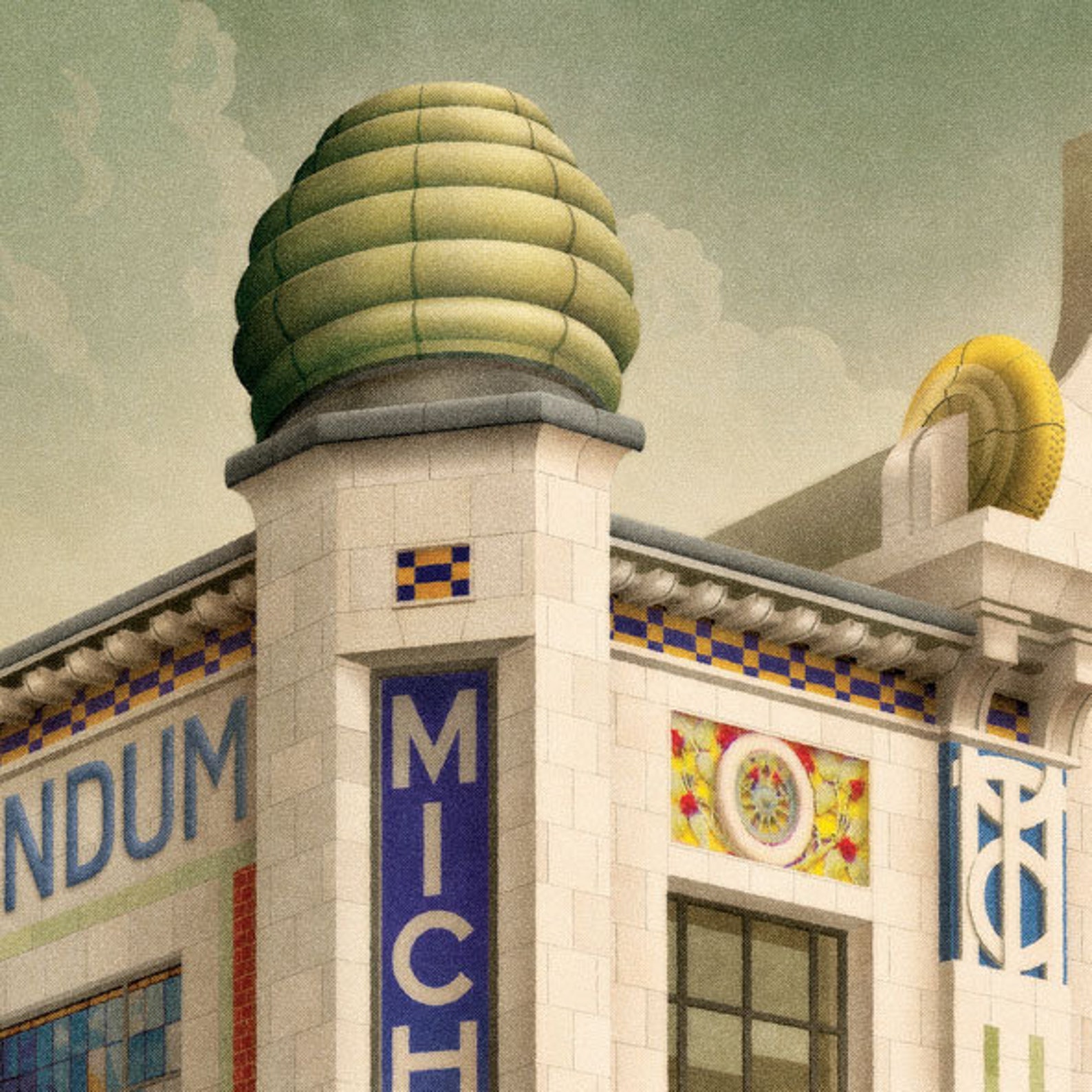 Michelin House. London. Chelsea. Art Nouveau Building - Etsy