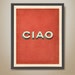 Old Styled CIAO Poster | Etsy Australia