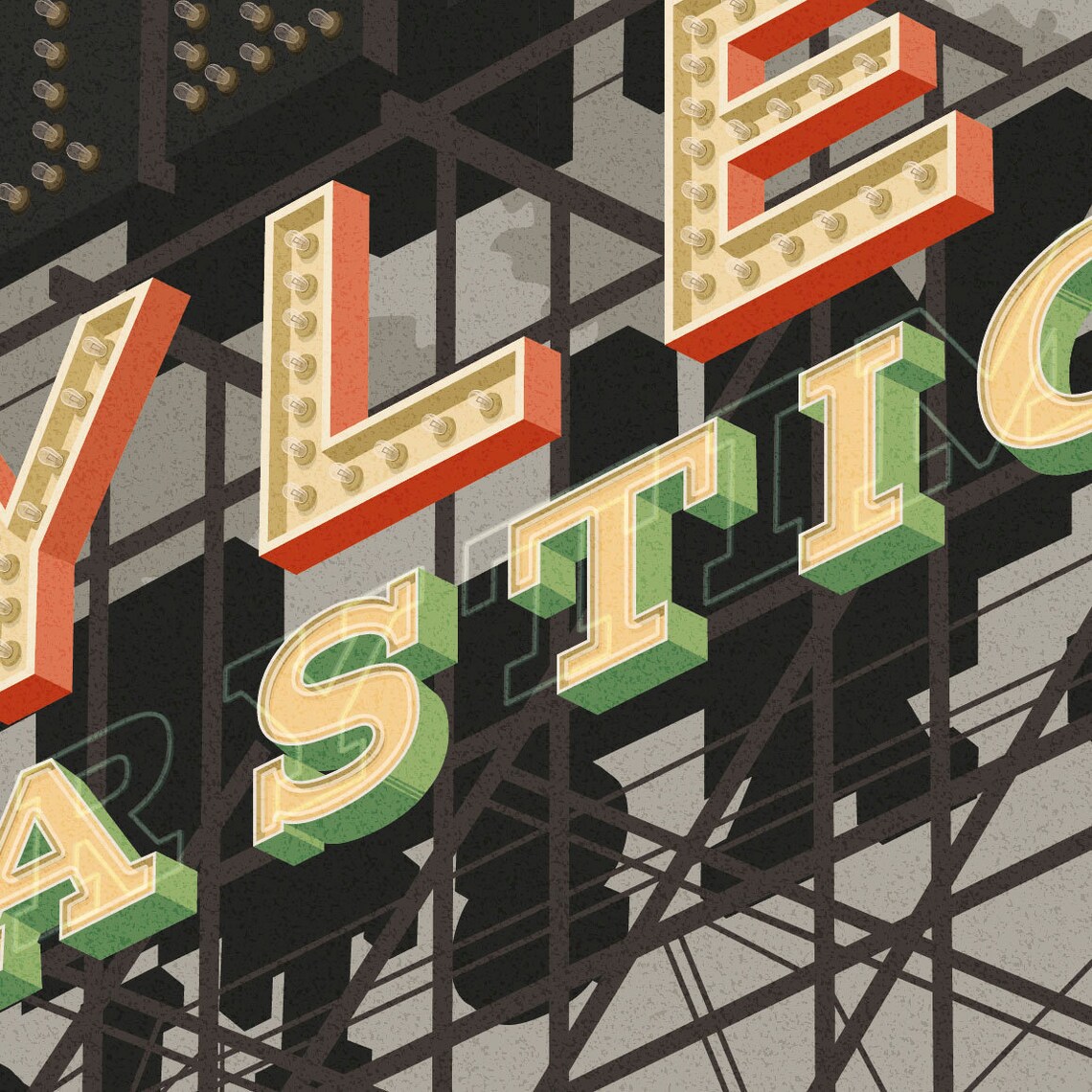 The NYLEX PLASTICS Sign Richmond. Melbourne Print. Retro | Etsy