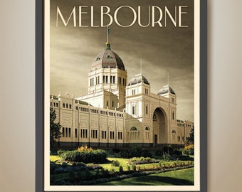 Royal Exhibition Building Melbourne Art Melbourne Icon | Etsy