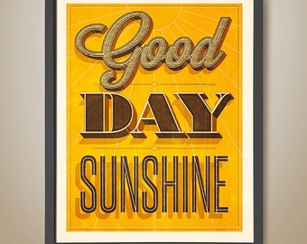Good Day Sunshine | Etsy