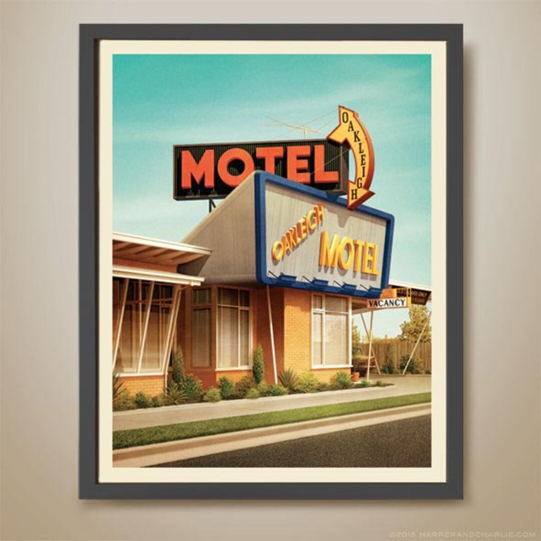 Oakleigh Motel, Melbourne Australia. 1950's Motel. - Etsy