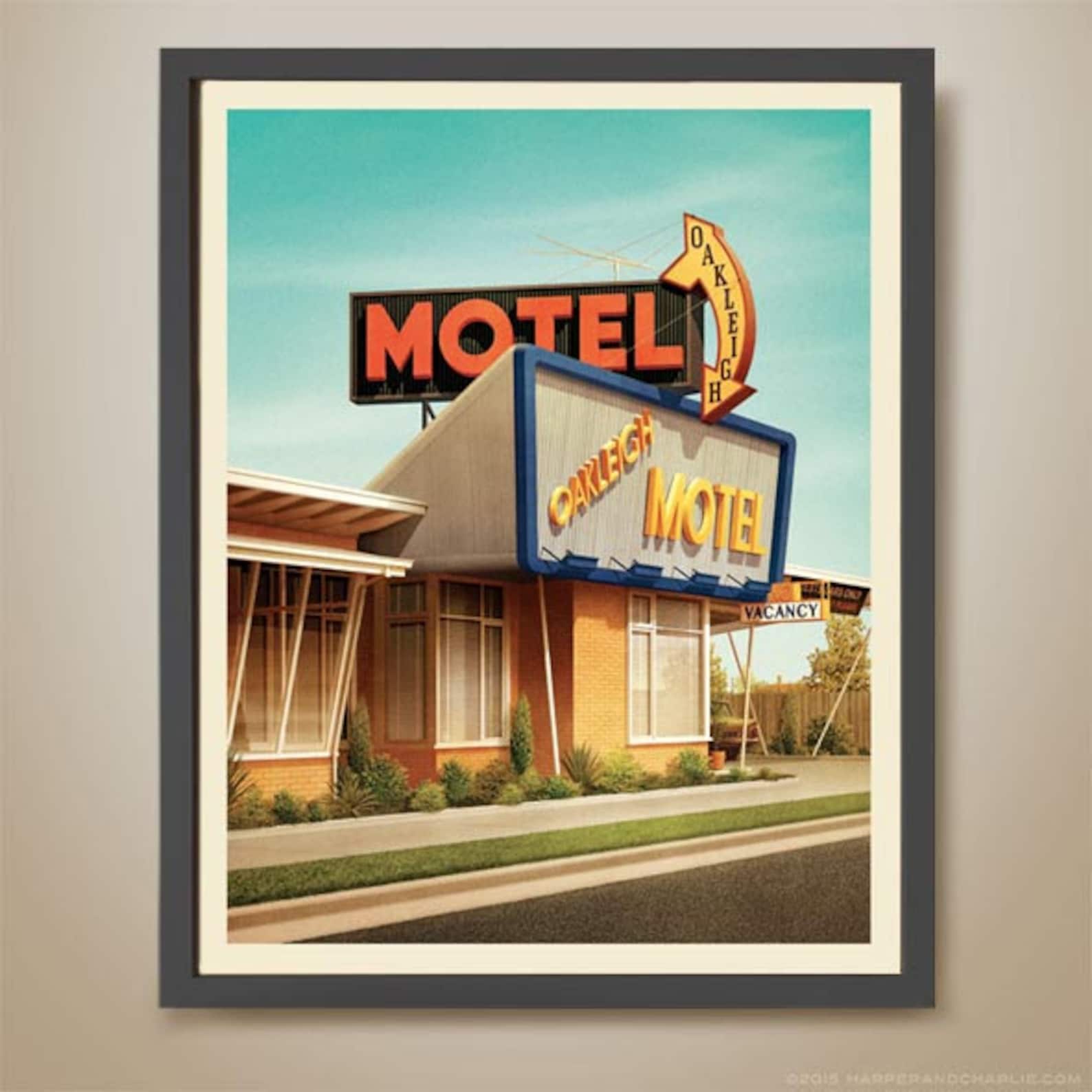Oakleigh Motel Melbourne Australia. 1950's Motel. - Etsy