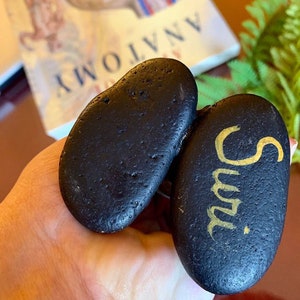 Doctor Figurine Pebble Art Stone Statue Physician Office Desk MD ...