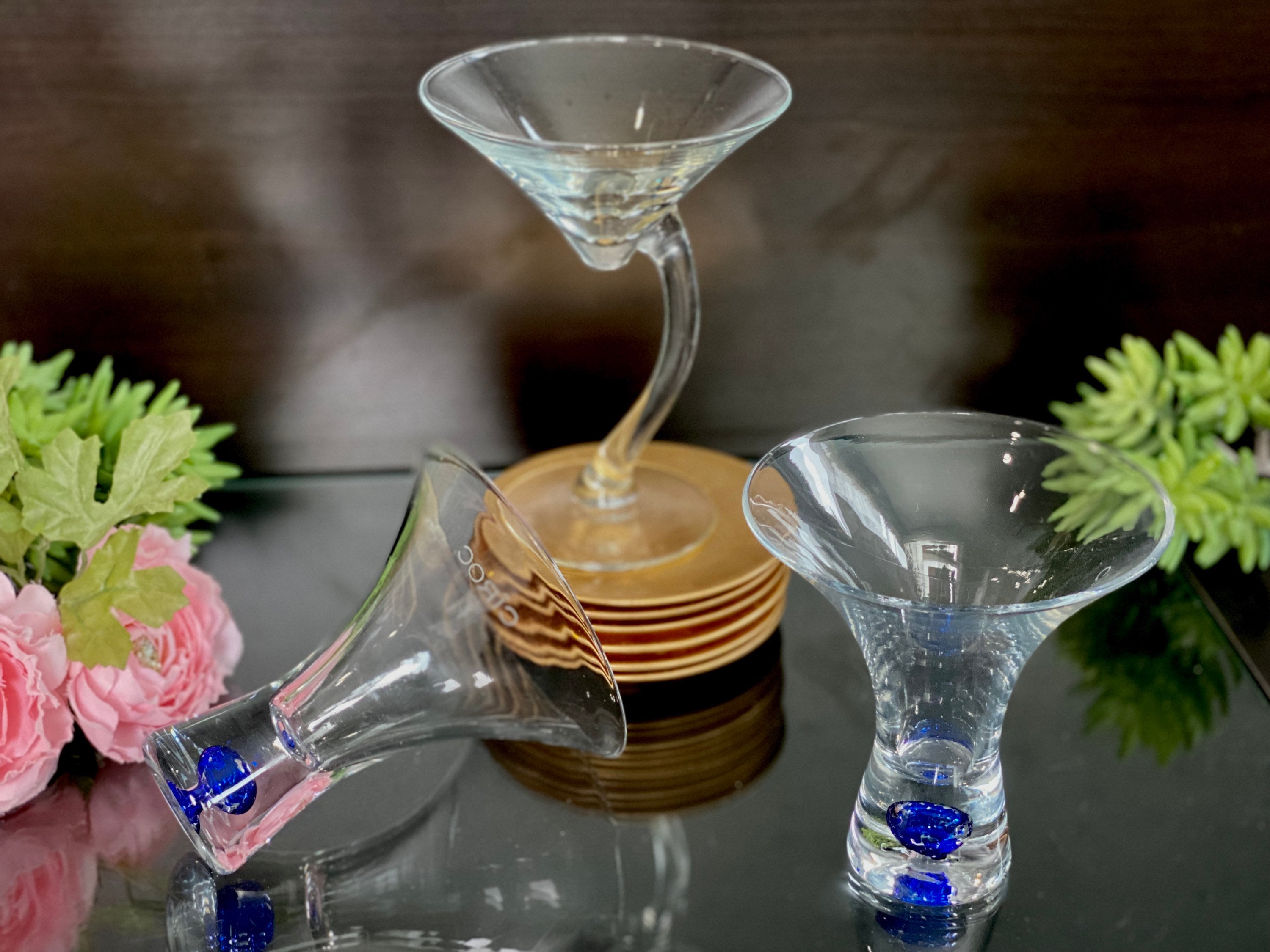 Cone Drinking Glasses Ciroc Vodka Set Cocktail Party Ice Cream Serving ...