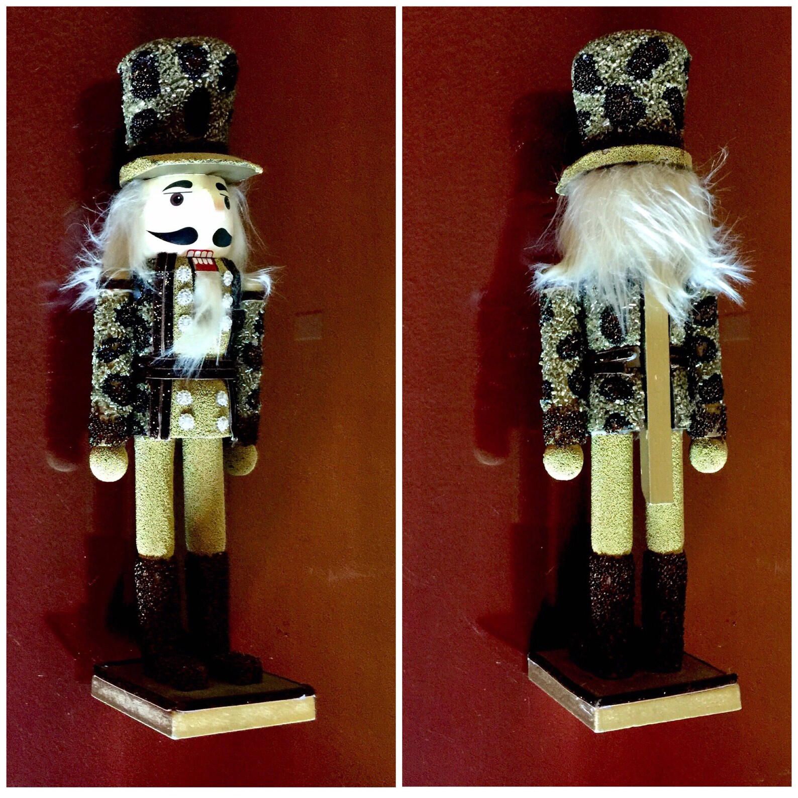 Wooden Nutcracker Christmas Tree Tall Soldier Statue Floor | Etsy