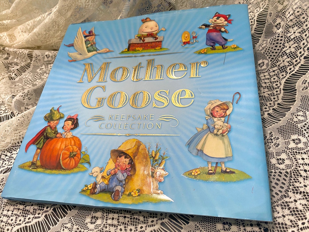 Mother Goose Story Book Hardcover Keepsake Collection Kids Reading ...