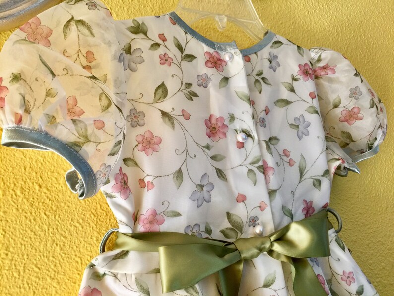 Pastel Flower Girl Dress Formal Easter Garden Fairy - Etsy