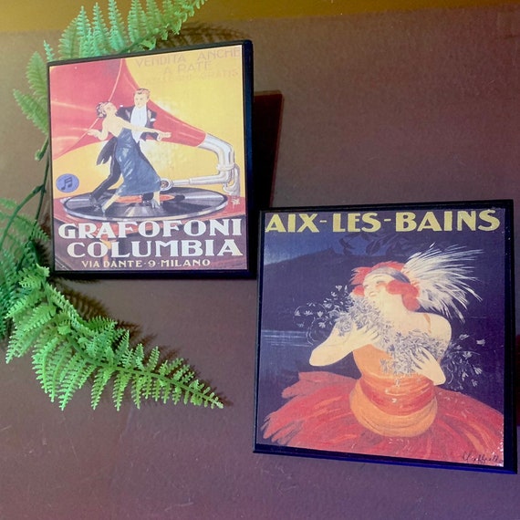 Music Wall Plaque Set Retro Sign Vintage 1920s Jazz Hanging | Etsy