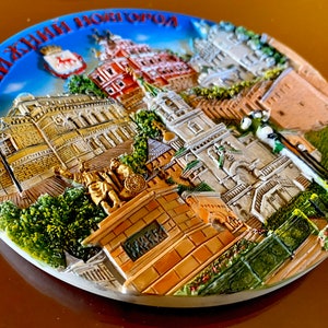 Russian Wall Art Display Nizhny Novgorod Historical Plaque Hanging ...