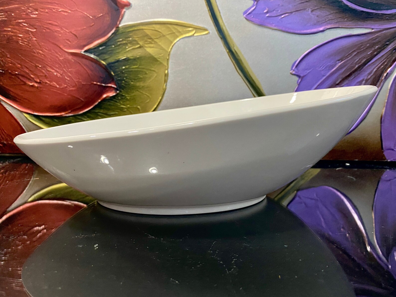 Ceramic White Serving Bowl Salad Large Pottery Oven to Table - Etsy