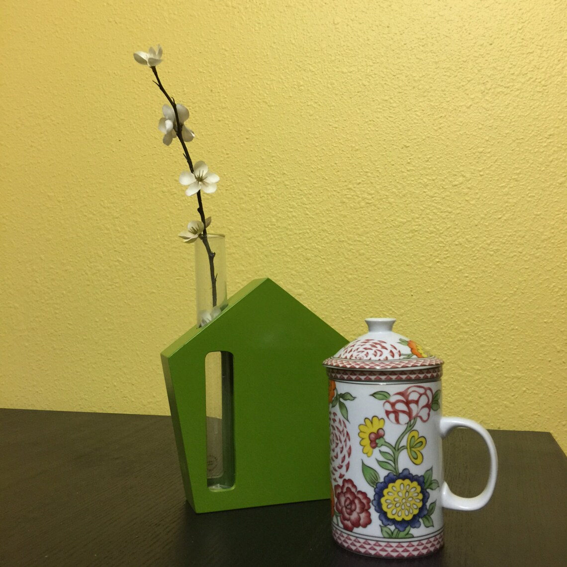 House Shape Vase Modern Accent Decor Glass Flower Bud Vase - Etsy