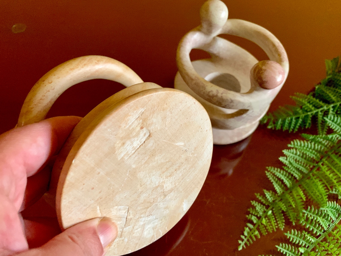 Circle of Friends Sculpture Stone Art Candleholder Wedding - Etsy